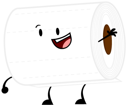 Toilet Paper (Object Island) | Object Show Characters Wiki | Fandom
