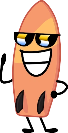 Orange Surfboard | Object Show Characters Wiki | Fandom