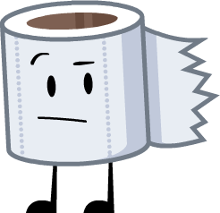 Toilet Paper (Object Land) | Object Show Characters Wiki | Fandom