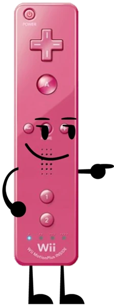Pink Wii Remote | Object Show Characters Wiki | Fandom