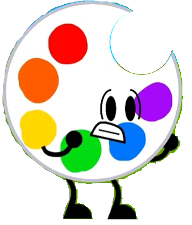 Paint Palette (Brawl of the Objects) | Object Show Characters Wiki | Fandom