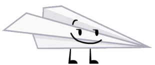 Paper Airplane | Object Show Characters Wiki | Fandom