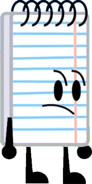 Notepad | Object Show Characters Wiki | Fandom