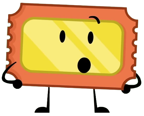 Ticket (Azoic Assault) | Object Show Characters Wiki | Fandom