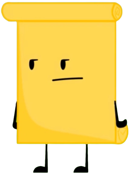 Scroll | Object Show Characters Wiki | Fandom