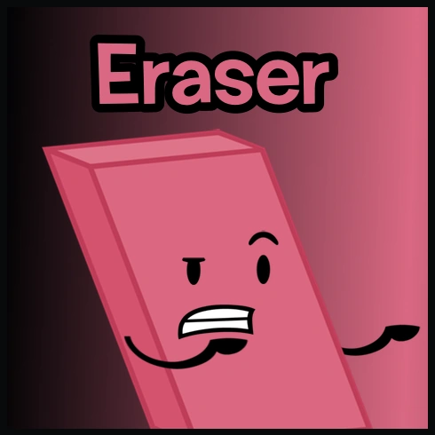 Eraser (Battle for Gold Palace) | Object Show Characters Wiki | Fandom