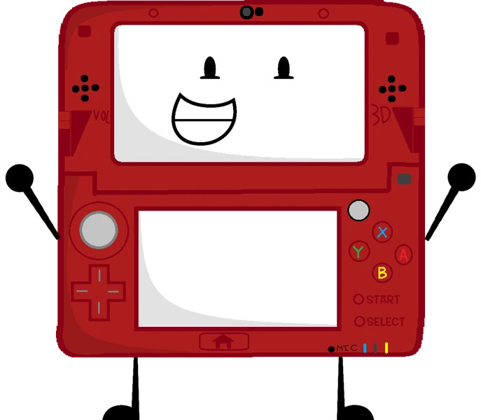 New 3DS XL | Object Show Characters Wiki | Fandom