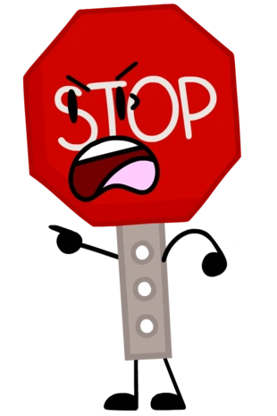 Stop Sign | Object Show Characters Wiki | Fandom