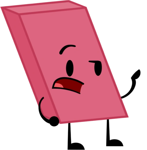 Eraser (Battle For Mars Reboot) | Object Show Characters Wiki | Fandom