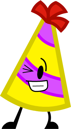 Party Hat (Brawl of the Objects) | Object Show Characters Wiki | Fandom