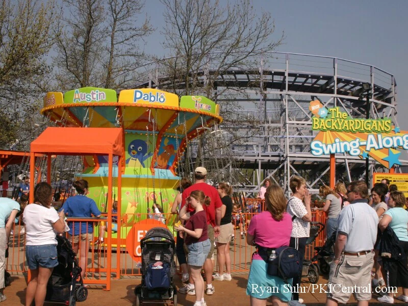 Object Mayhem Swing Along | Object Shows In Amusement Parks Wikia | Fandom