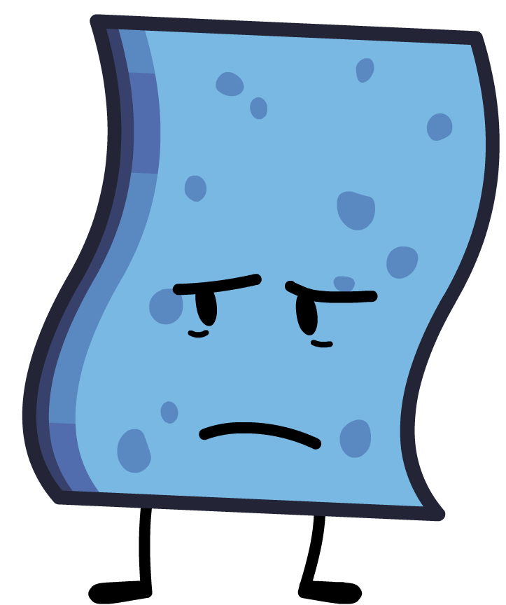 Blue Sponge | Object towel again Wiki | Fandom