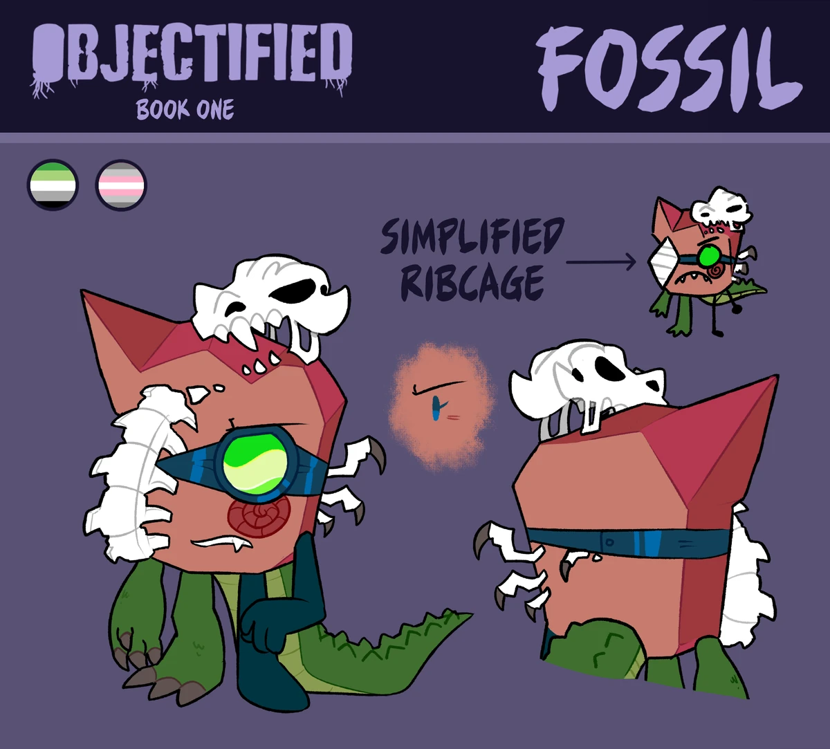Fossil/Gallery | Objectified comic Wiki | Fandom