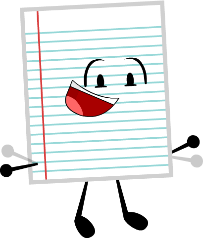 Notebook Paper | Object Invasion Reloaded Wikia | Fandom