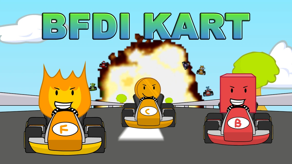 BFDI Kart | Object lame Wiki | Fandom