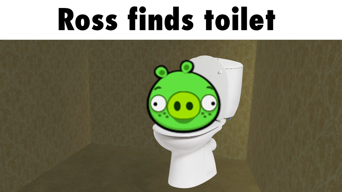 Ross finds toilet | Object lame Wiki | Fandom
