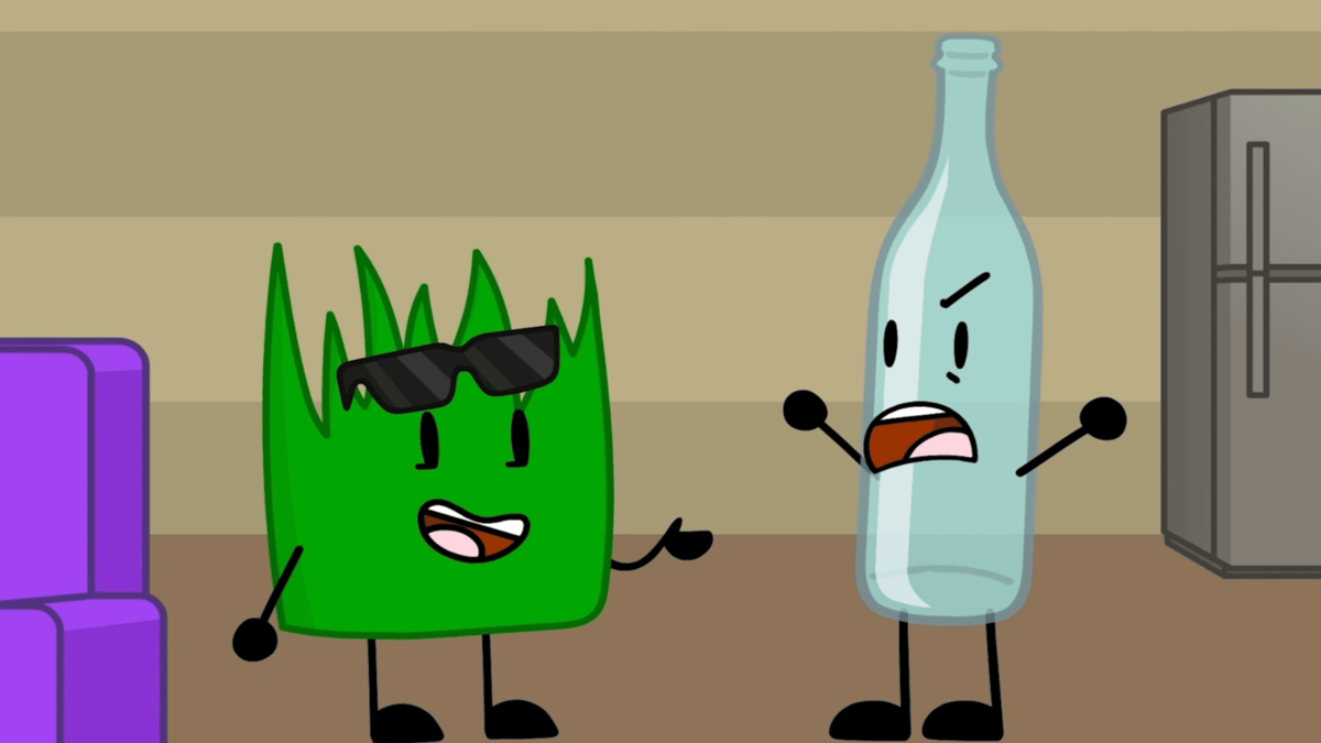 Bottle and Grassy | Object Lockdown Wiki | Fandom
