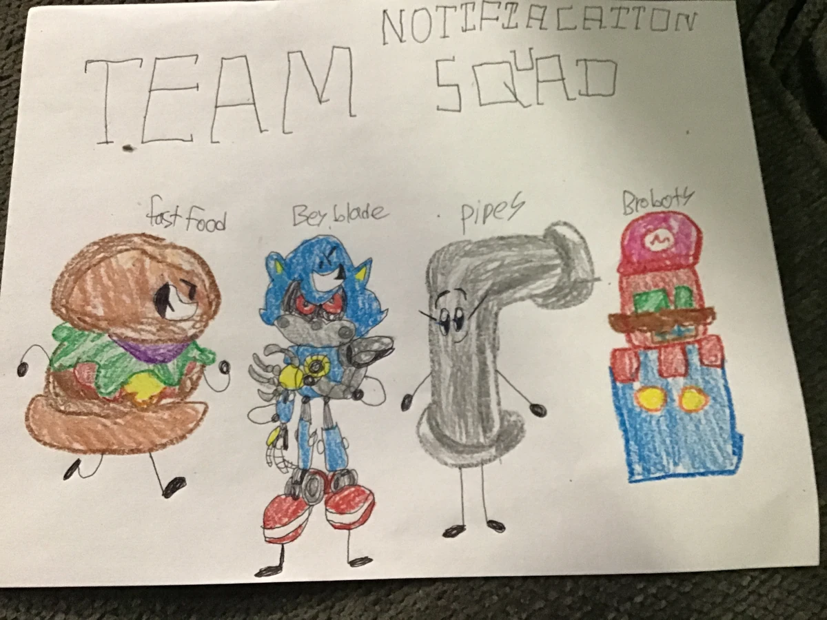 Team Notification Squad | Objects at BFB Wiki | Fandom