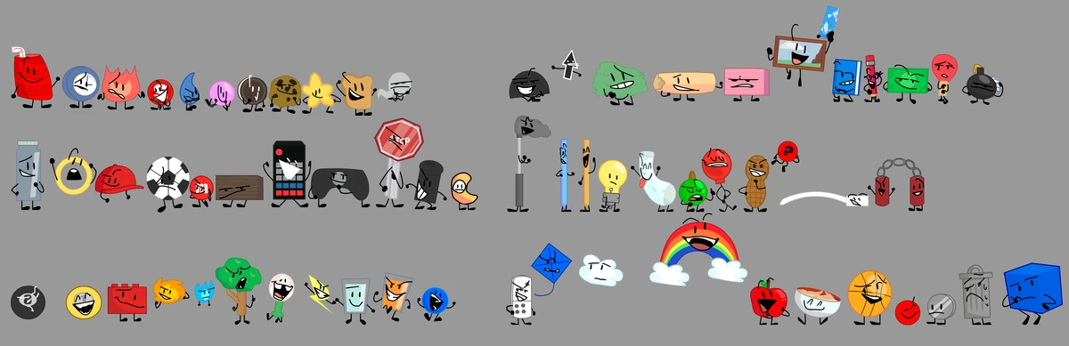 All Characters | Objects Battle For Paradise Wiki | Fandom