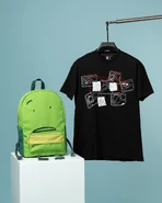 Liam Backpack & The Notes! T-Shirt Bundle | ONE Wiki | Fandom