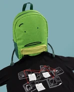 Liam Backpack & The Notes! T-Shirt Bundle | ONE Wiki | Fandom