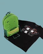 Liam Backpack & The Notes! T-Shirt Bundle | ONE Wiki | Fandom