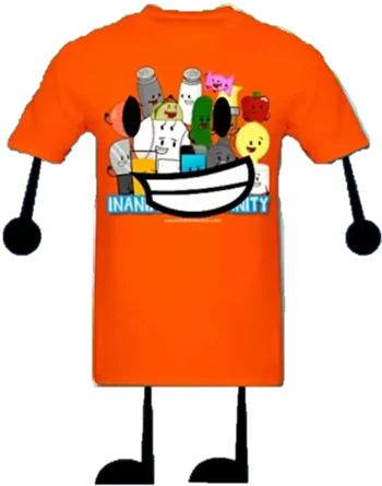 Inanimate Insanity Shirt | Object Show 87 Wikia | Fandom