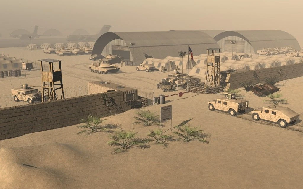 Object Military Desert | SlendyBFDI Wiki | Fandom