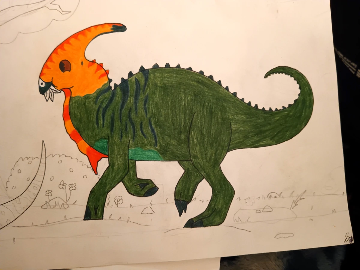 Phil the Parasaurolophus | OC Database Wikia | Fandom