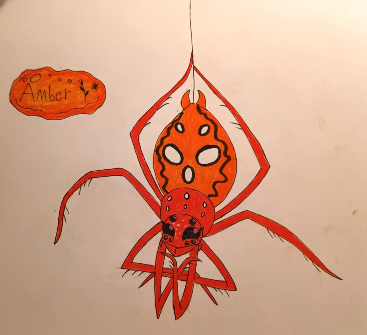 Amber the Lagonomegopid Spider | OC Database Wikia | Fandom