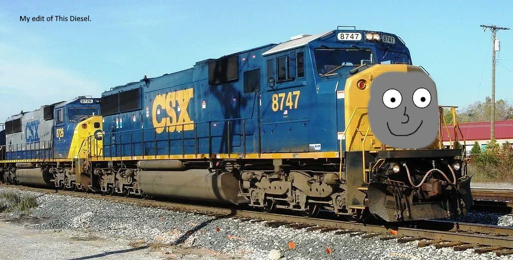 CSX 8747 | OC Thomas Adventures Wiki | Fandom