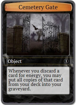 Cemetery Gate | Orbs CCG Wiki | Fandom
