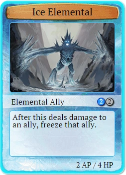 Ice Elemental | Orbs CCG Wiki | Fandom