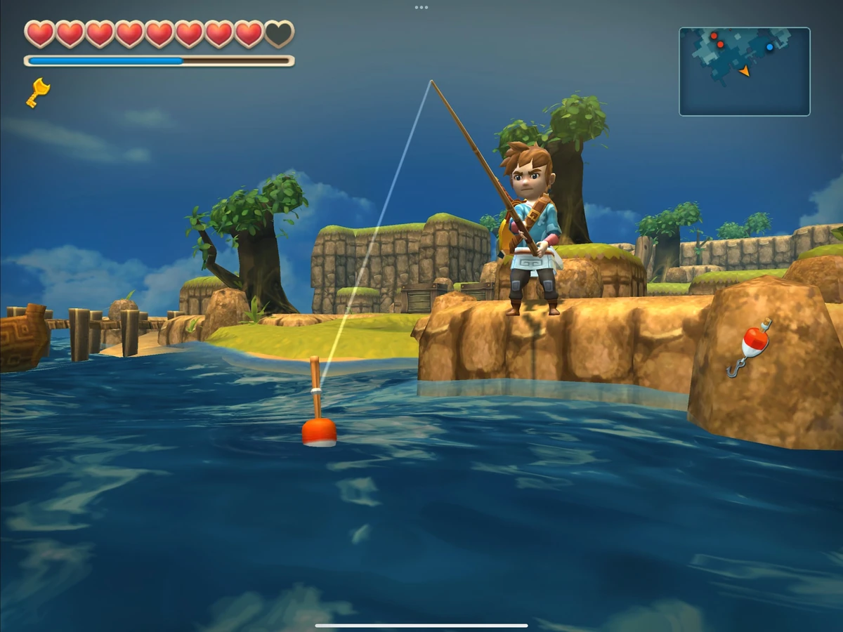 Fishing | Oceanhorn Wiki | Fandom