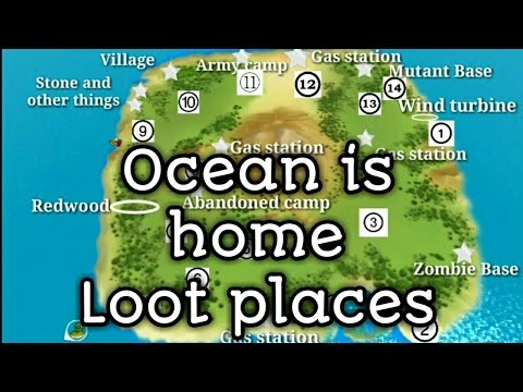 Map | Ocean Is Home Wiki | Fandom