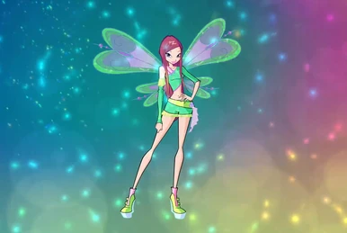 Winx Club Roxy Enchantix Po De Fada Pensamentos Sobre Roxy?