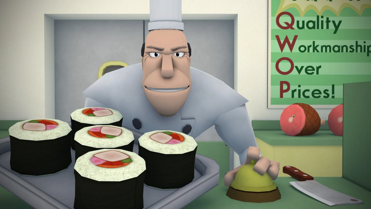 Chef Fujimoto | Octodad dailes catch español Wiki | Fandom