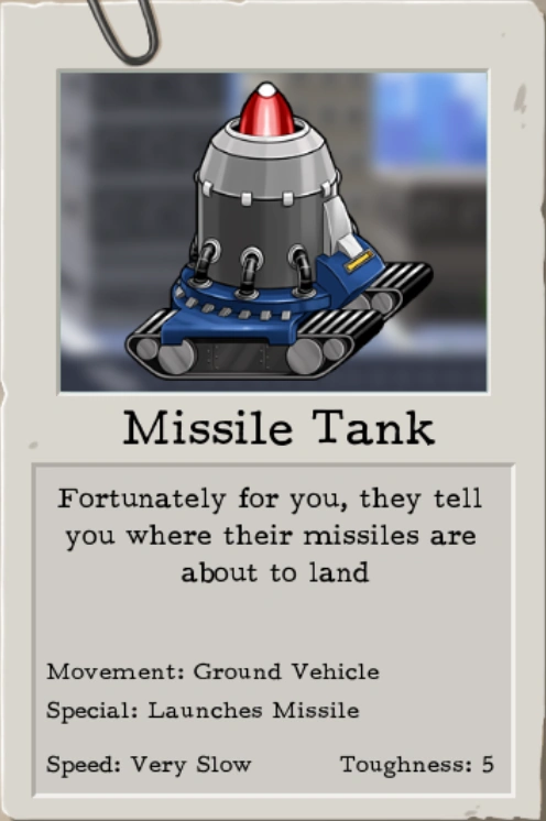 Missile Tank | Octogeddon Wiki | Fandom