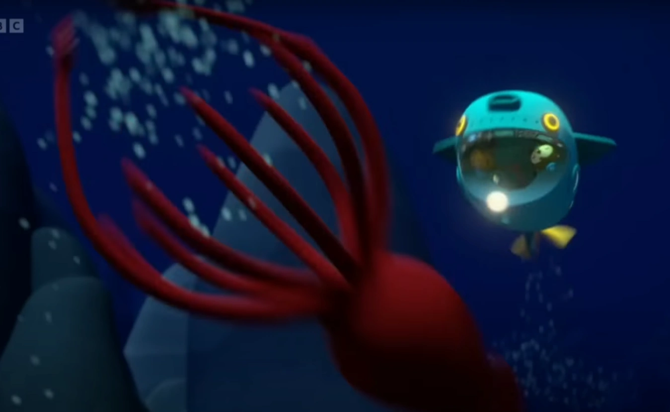 Octonauts Colossal Squid