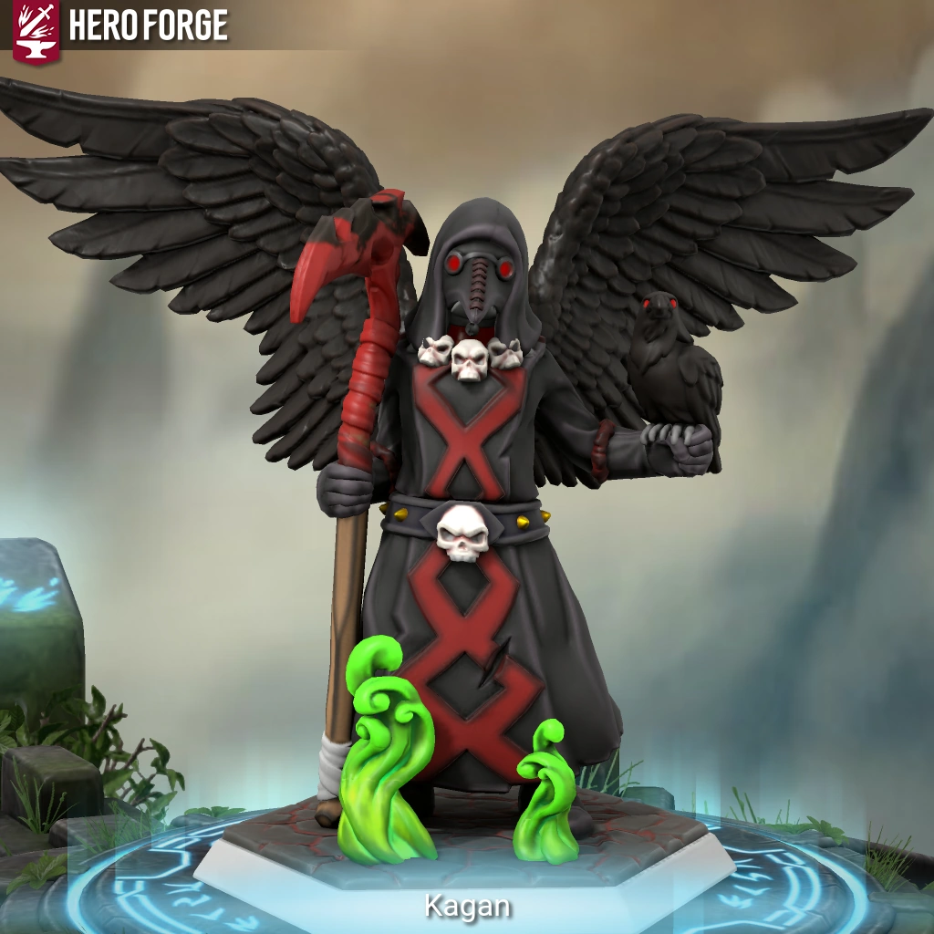 Kagan The Plague-bringer | Gods and Mortals Wiki | Fandom