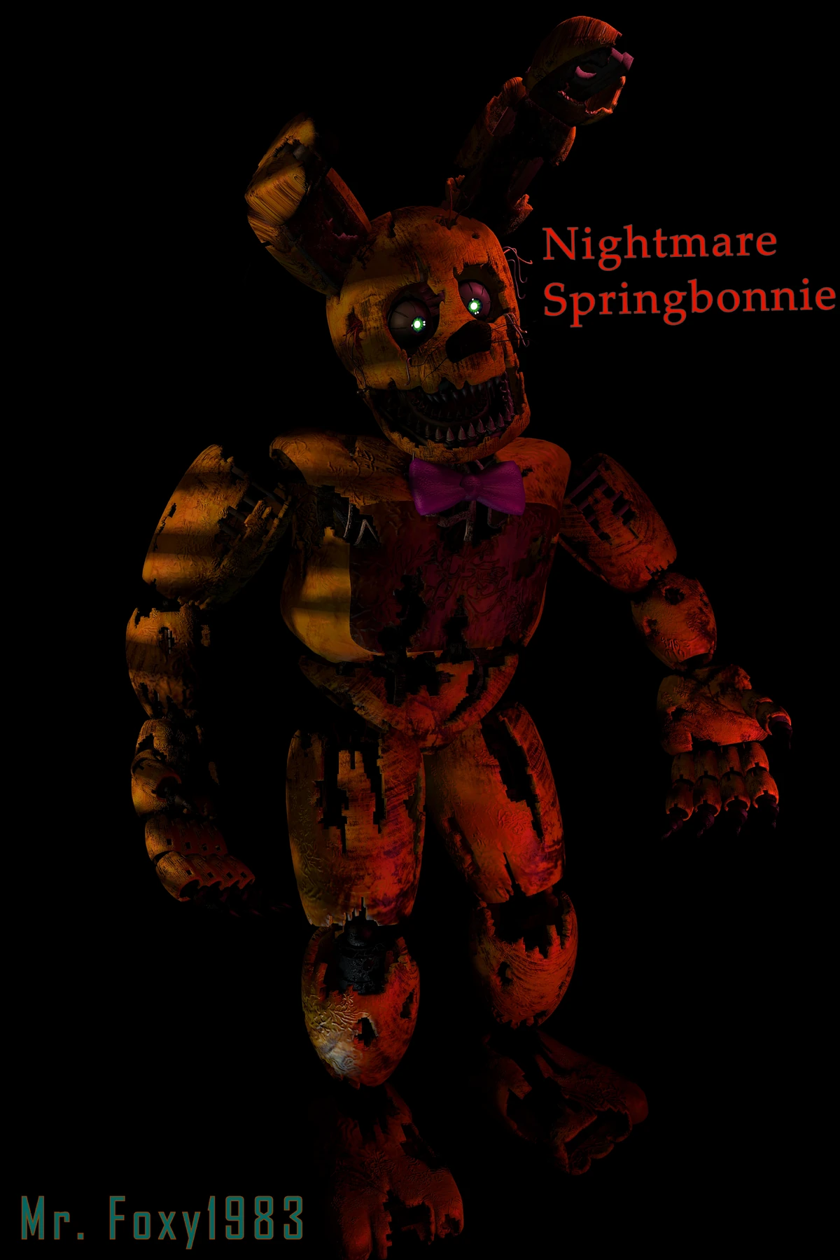 Fnaf Narrative Gallery: Nightmare Animatronic's | Gods and Mortals Wiki ...