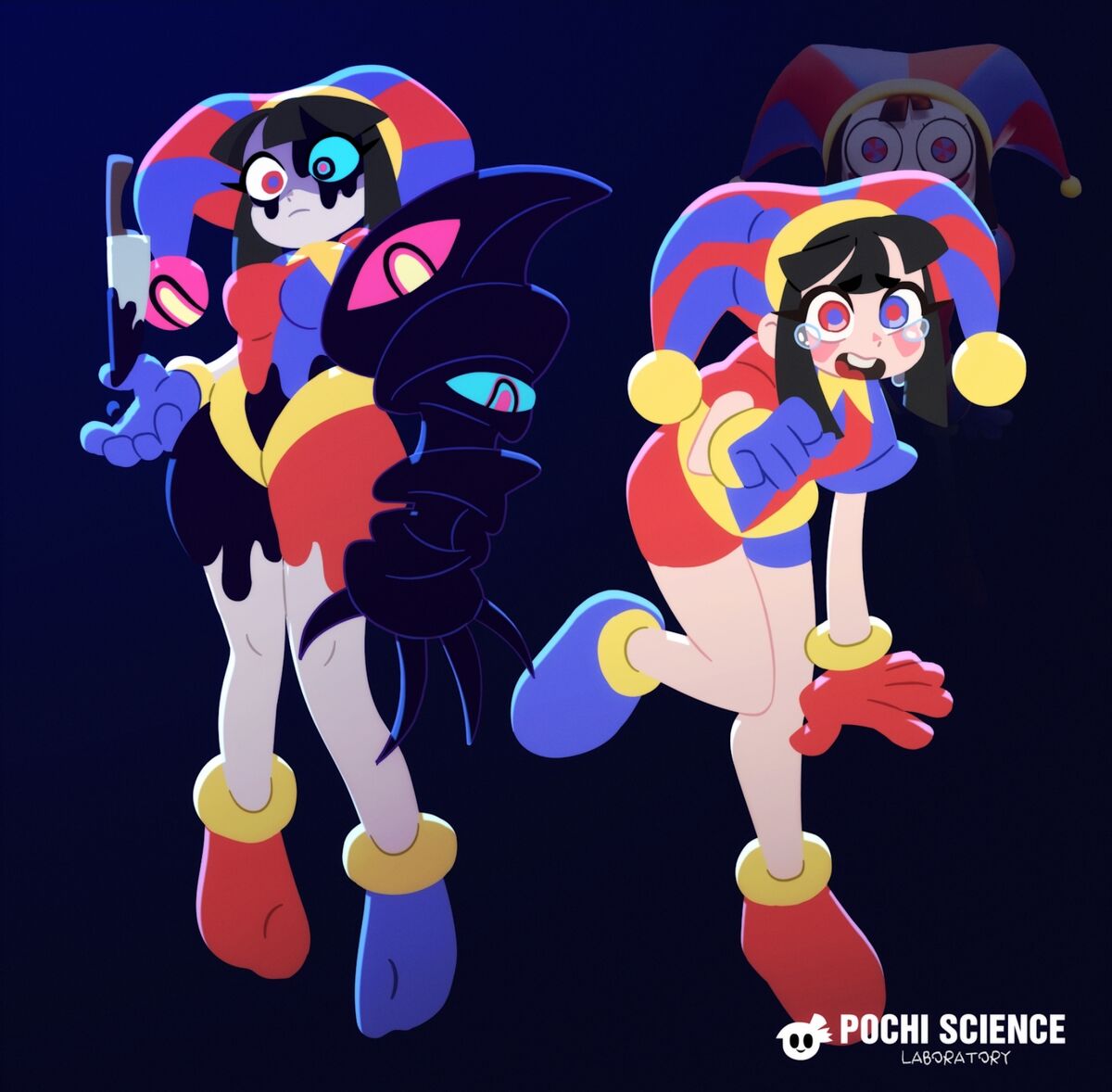 Pomni The Fallen One The Devilish Circus Gods And Mortals Wiki Fandom