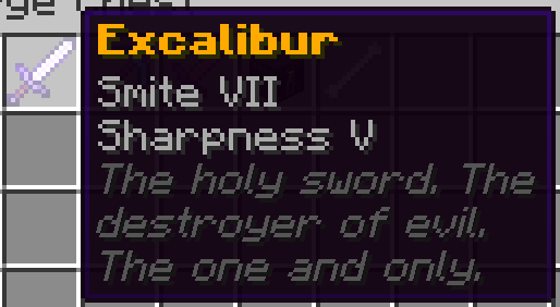 Excalibur | OCW Minecraft Wiki | Fandom