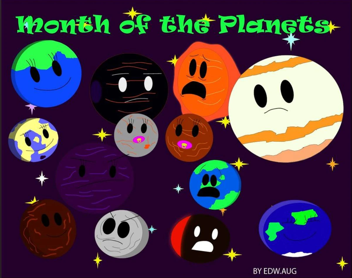 Month Of The Planets | Odd Squad (In simple cosmos version) Wiki | Fandom
