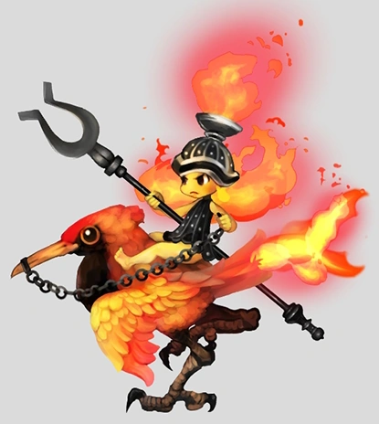Firewielder Phoenix Rider | Odin Sphere Wiki | Fandom