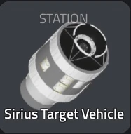 Sirius Target Vehicle | ODY Studios Roblox Wiki | Fandom
