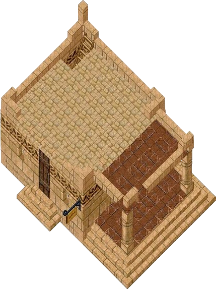 Sandstone House with Patio 有院子的砂岩屋 | UO Odyssey 维基 | Fandom