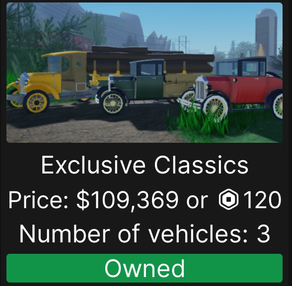 Exclusive Classics Pack | Off-Roading Epic Wiki | Fandom