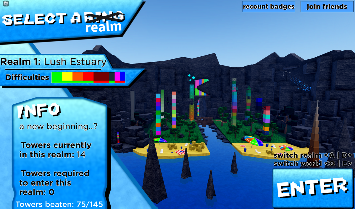 Realm 1 Lush Estuary Anothers Towers Of Stupidity Wiki Fandom