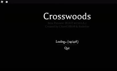 THE CROSSWOODS INCIDENT | Offical Roblox leaks Wiki | Fandom